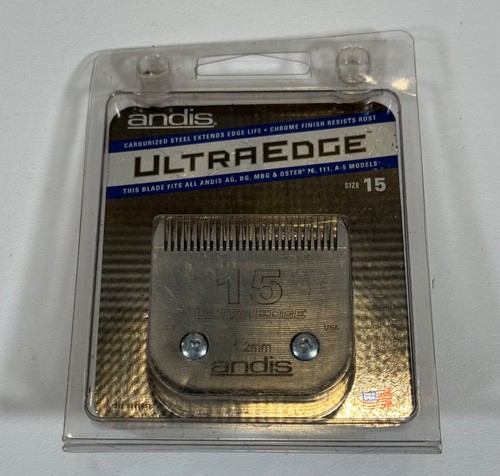 Andis UltraEdge Detachable Clipper Blade Size 15 40102640728 | eBay