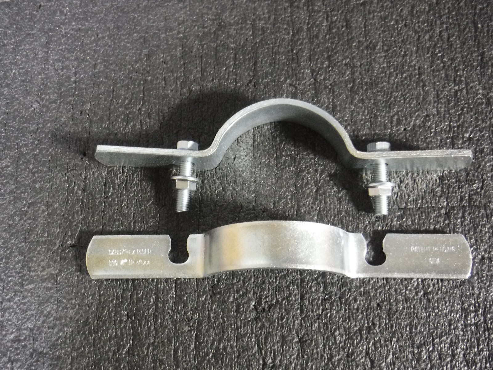 CADDY Electro-Galvanized Steel Riser Clamp,4",810 lb Max Load ...