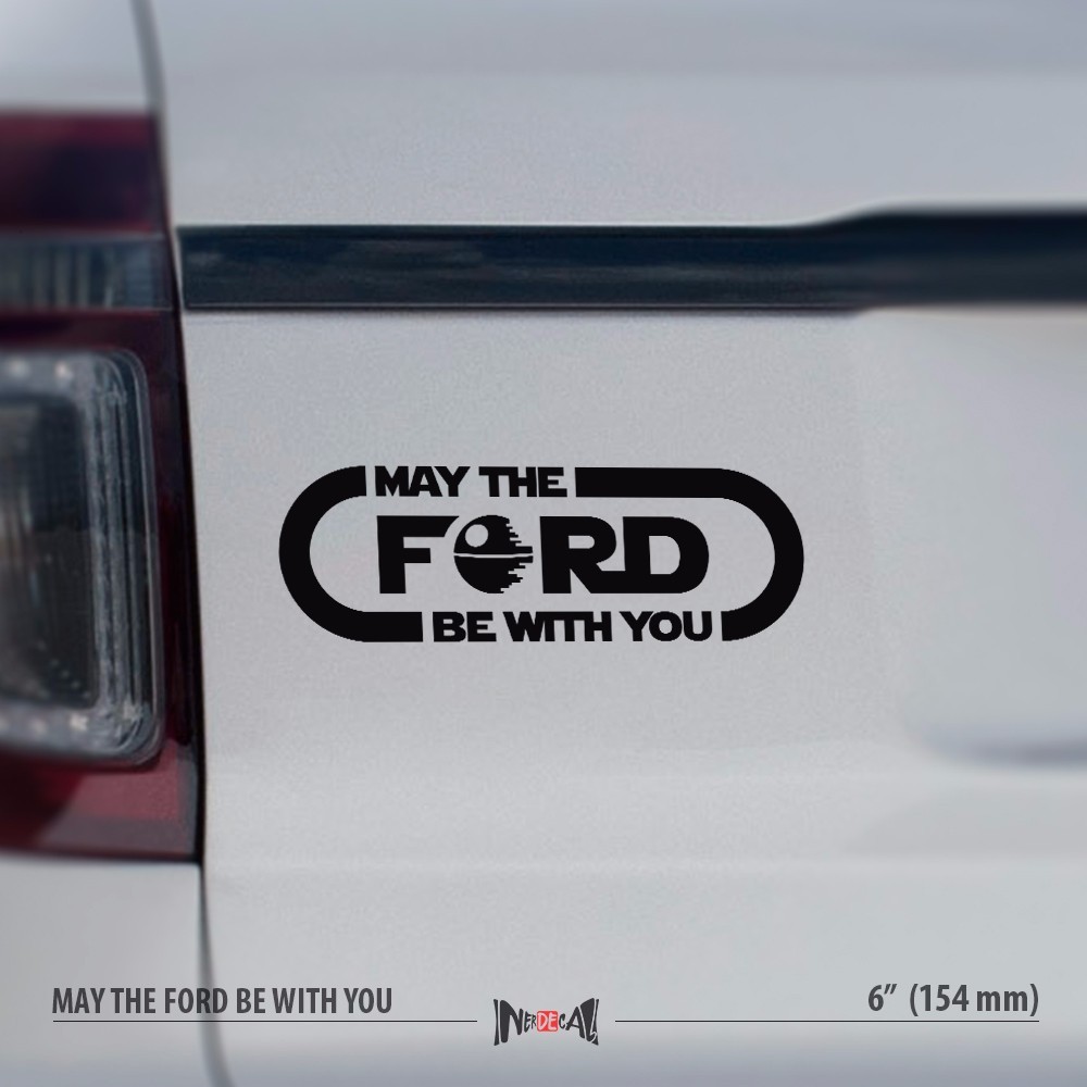 Ford Raamstickers Car Decorated Stickers Hi Res Stock Photography And