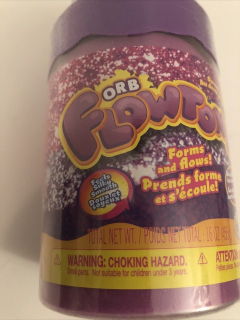 ORB Flowtonia Animal Lid Jar Purple - Sweet Scented Slime Floam Set of ...