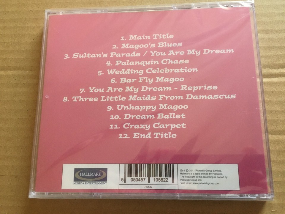 1001 Arabian Nights - new/sealed soundtrack CD album/Mr Magoo (Hallmark ...