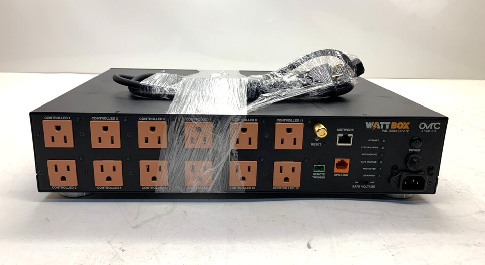 Watt Box WB-700CH-IPV-12 Rack Power Conditioner With OVRC | eBay