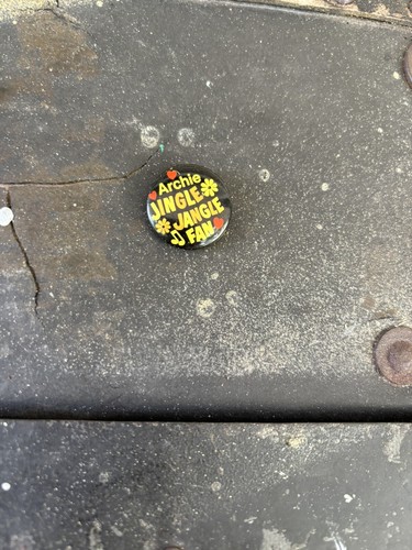 Archie pin/pinback/button 1970 Jingle Jangle Fan | eBay