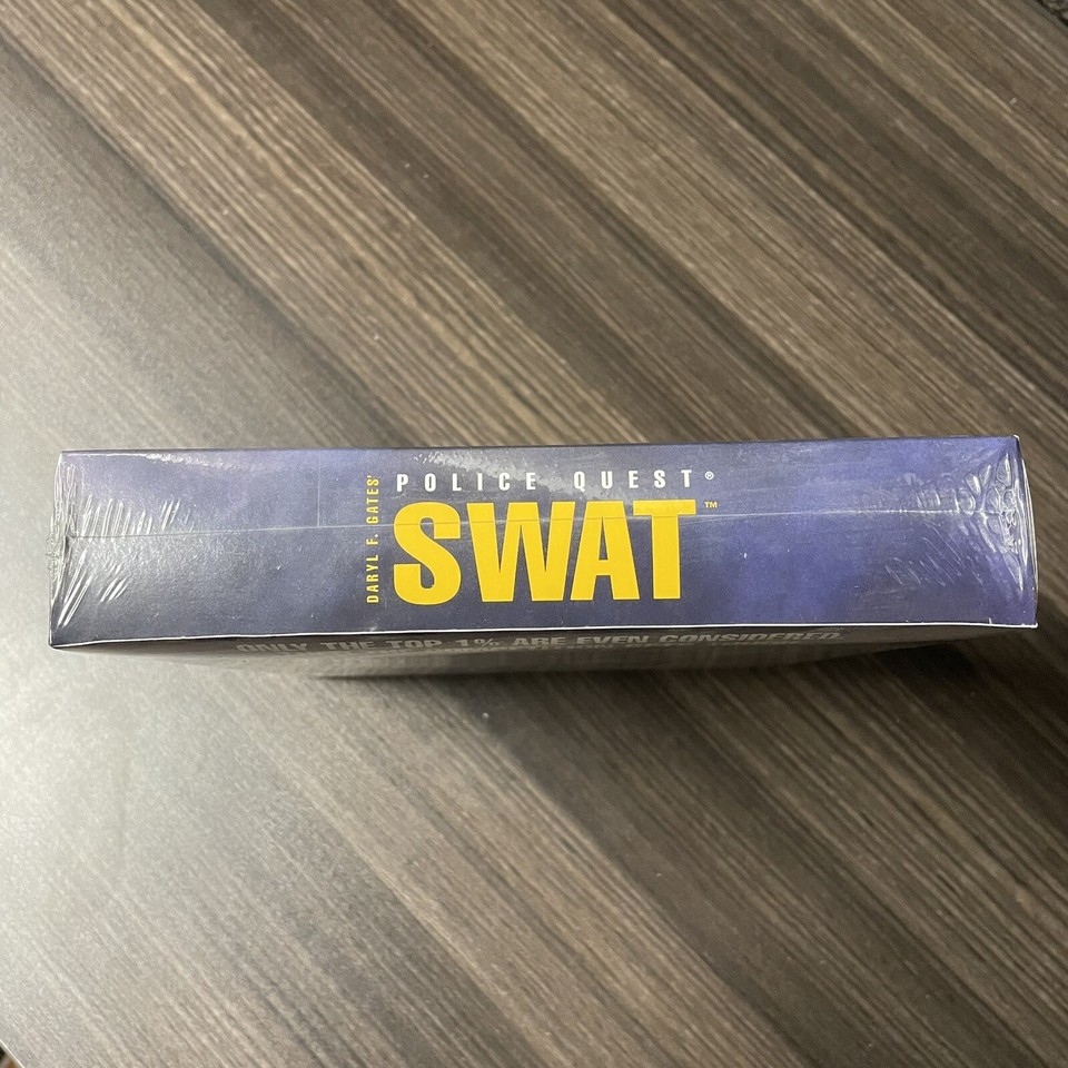 Police Quest: SWAT Windows / Dos PC CD-Rom Brand New + Factory Sealed ...