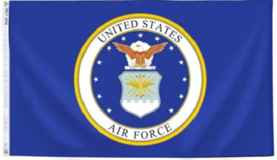 United States Air Force Flag Eagle Emblem Coat of Arms USA 3' x 5' ft ...