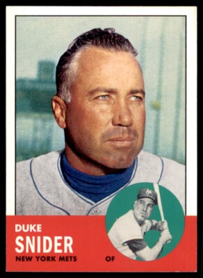2011 Topps 60th Anniversary Duke Snider New York Mets #550 | eBay