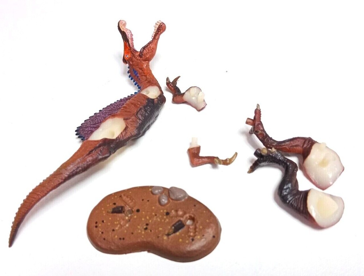 Kaiyodo Dinotales Choco Dinosaur Spinosaurus Prehistoric Miniature ...