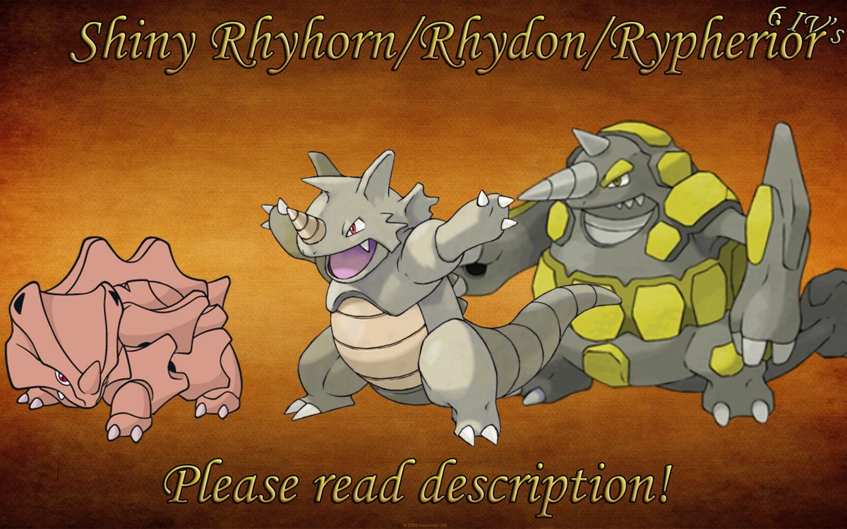 Rhydon Evolution Pixelmon