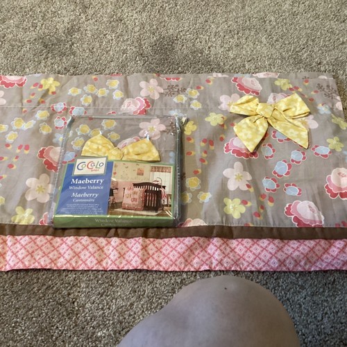 Cocalo Lot 2 Window Valance 53” X 13” MAEBERRY NEW | eBay