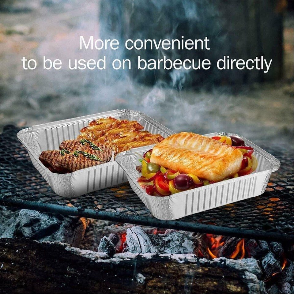 10 or 20 Pack Small Drip Pans Aluminum X Pan Grill Of Genesis Spirit Q ...