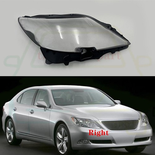 For Lexus LS460 LS600 2007-2009 Right side Headlight Lens Cover+Sealant ...