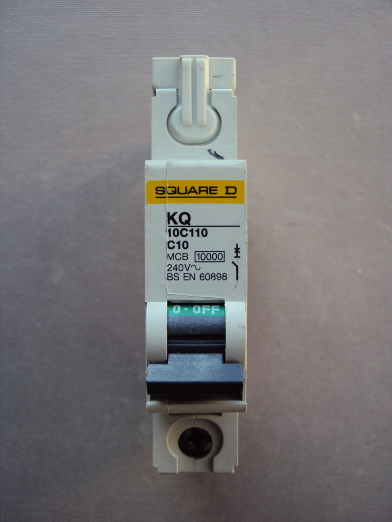 SQUARE D KQ MCB 3 6 10 16 20 25 32 50 AMP 10000 10kA QUICKLINE TYPE B C ...