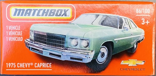 Matchbox 1975 Chevy Caprice Green 2021 New Release (box) | eBay