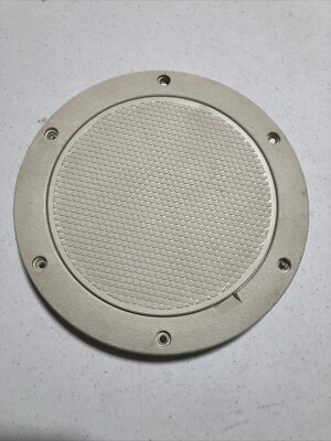 Tempress 6" Pry Out Deck Hatch Access Plate, Ivory | eBay