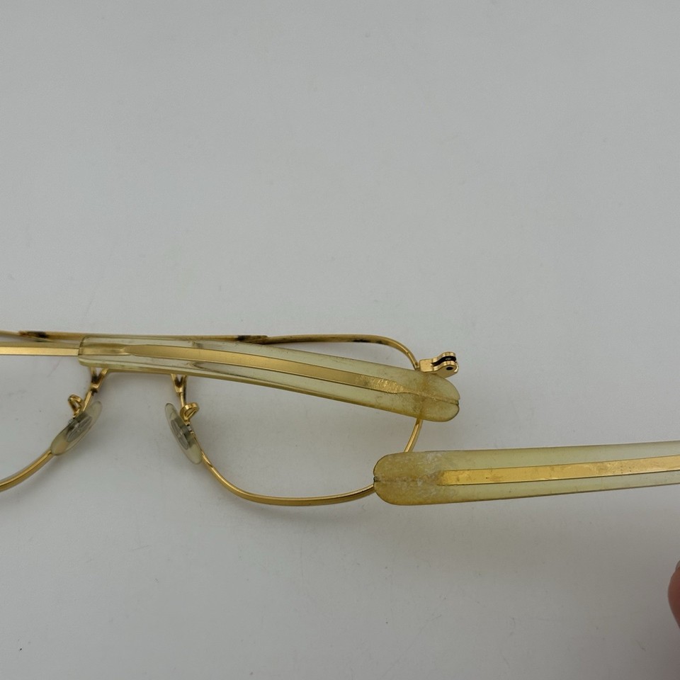 Vintage American Optical 5 1/2 Aviator Pilot USA 52 mm AO Glasses ...