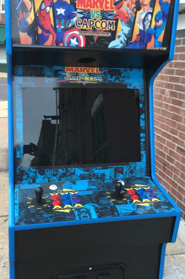 Marvel Vs capcom Arcade Coin Operated- With all new parts-LCD Monitor ...