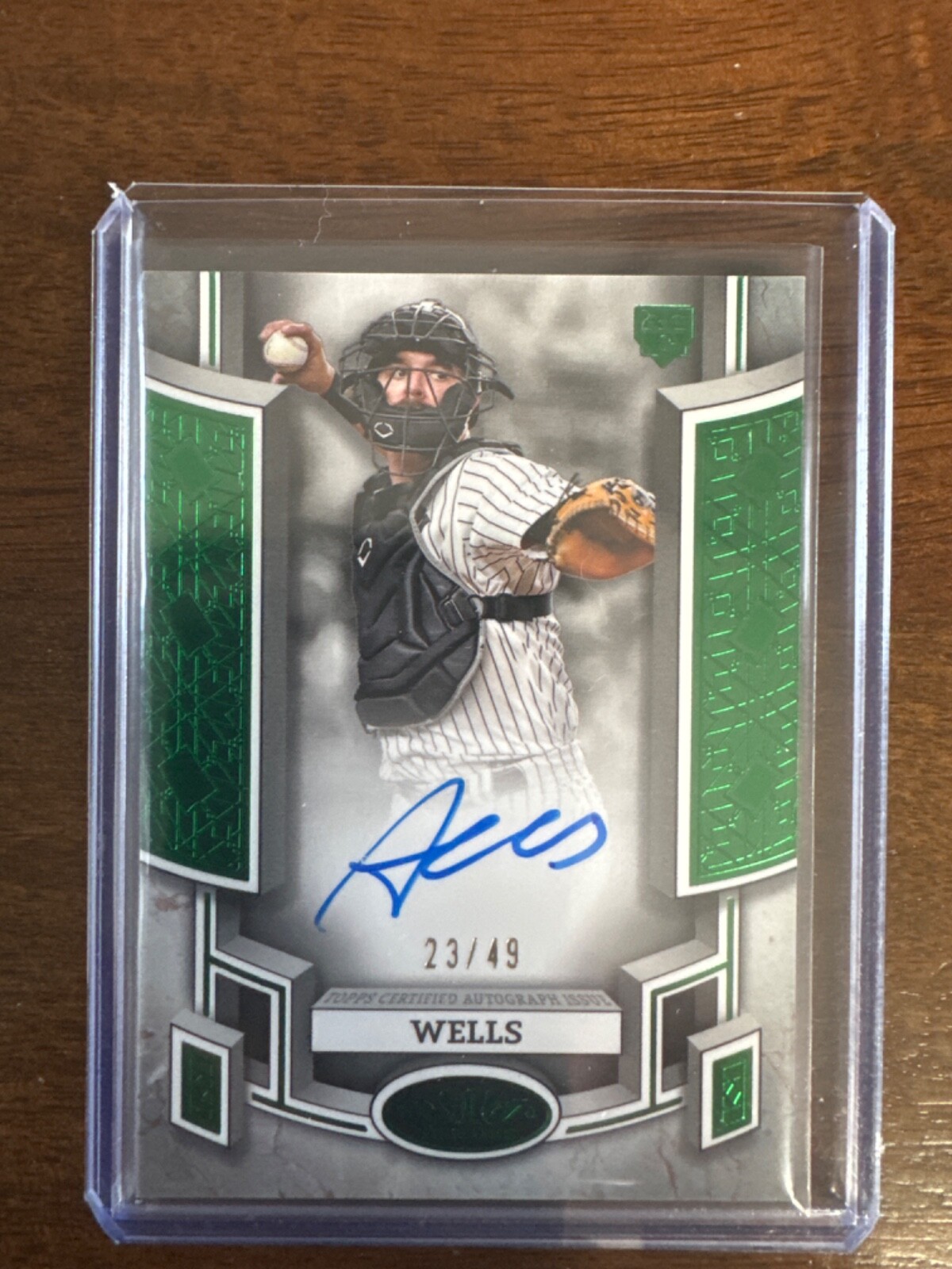 2024 TOPPS TIER ONE NEW YORK YANKEES AUSTIN WELLS BREAKOUT AUTO /49 | eBay