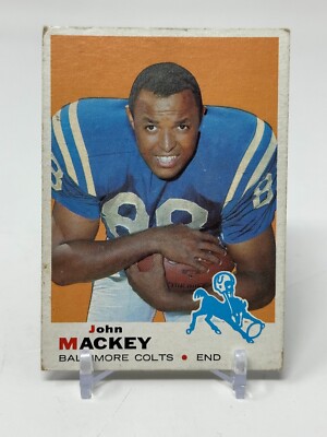 1969 Topps Football John Mackey Card #207 VG | eBay