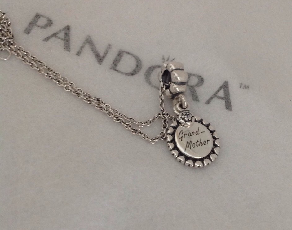 GRANDMOTHER Dangle/Hanging Authentic PANDORA Mom/Mother's Day Gift set ...