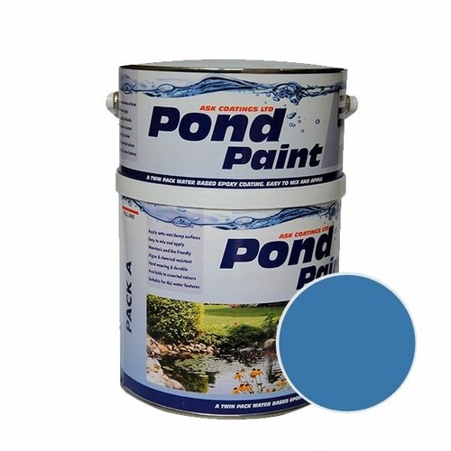 Epoxy Resin Pond Paint. For waterproofing & damp proofing ponds & water ...