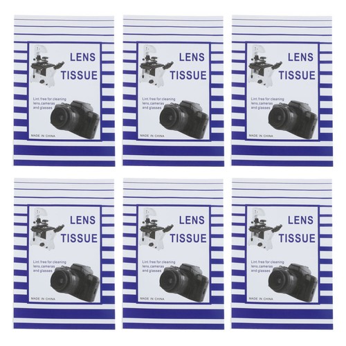 6 Books Cleaning Paper Spectacle and Lens Wipes Disposable for ...