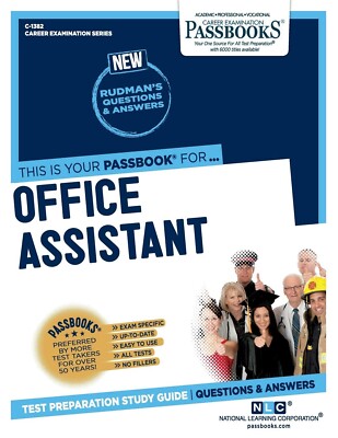 NEW Office Assistant Test Practice Passbook Civil Service Exam (OT) | eBay