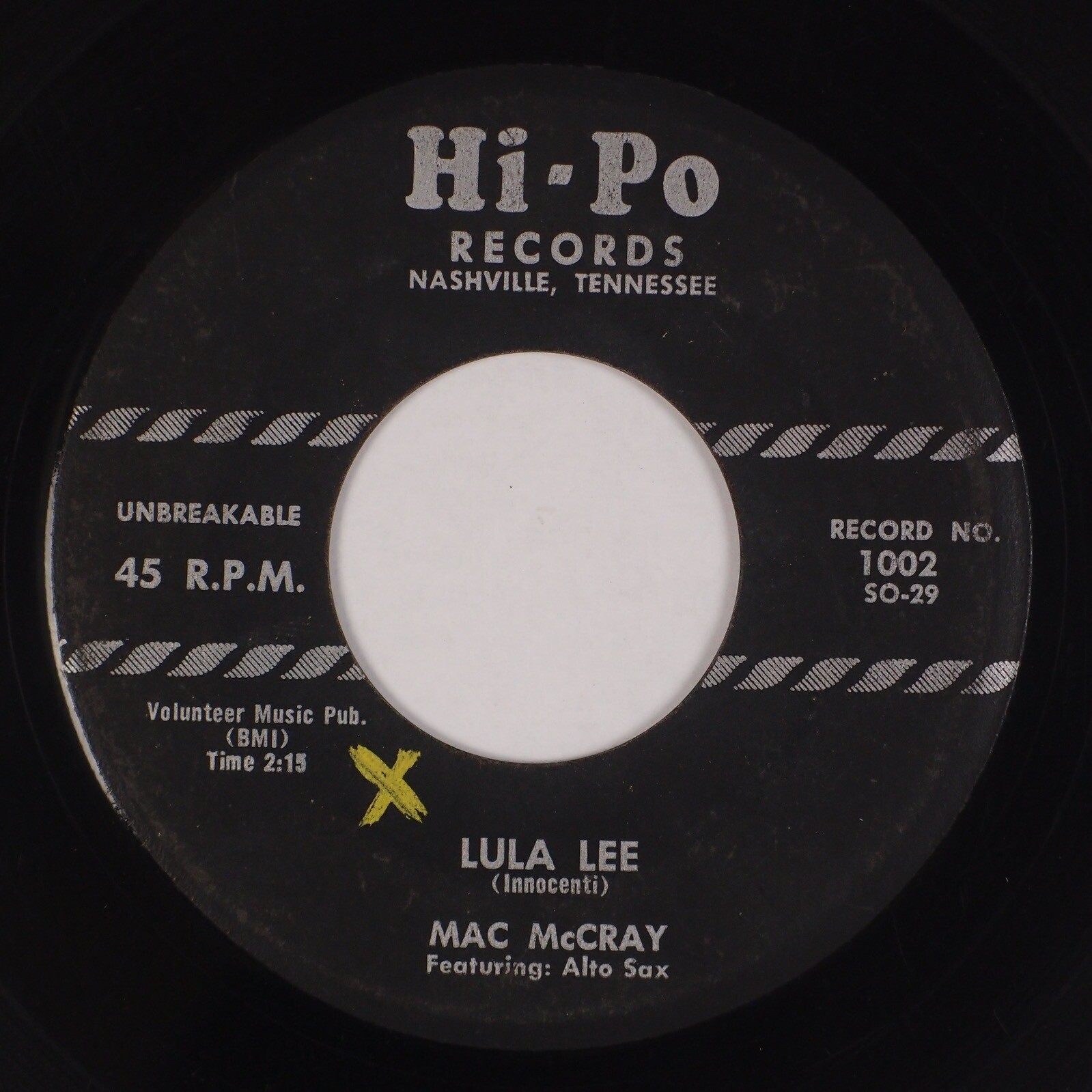 JEWELL GILBERT: Mad Nervous Woman US HI-PO Jump Blues Rare Mac McCray ...