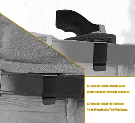 Tactical Nylon Speedloader Pouch with IWB Holster Fits Most J Frame ...