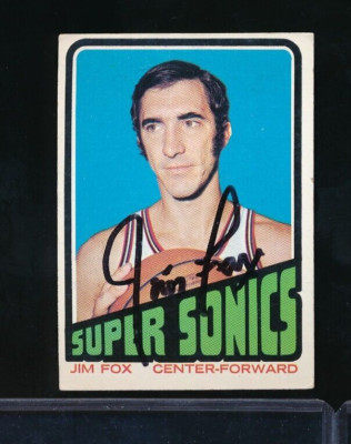 1972 Topps #34 Jim Fox signed auto autograph (A93) | eBay