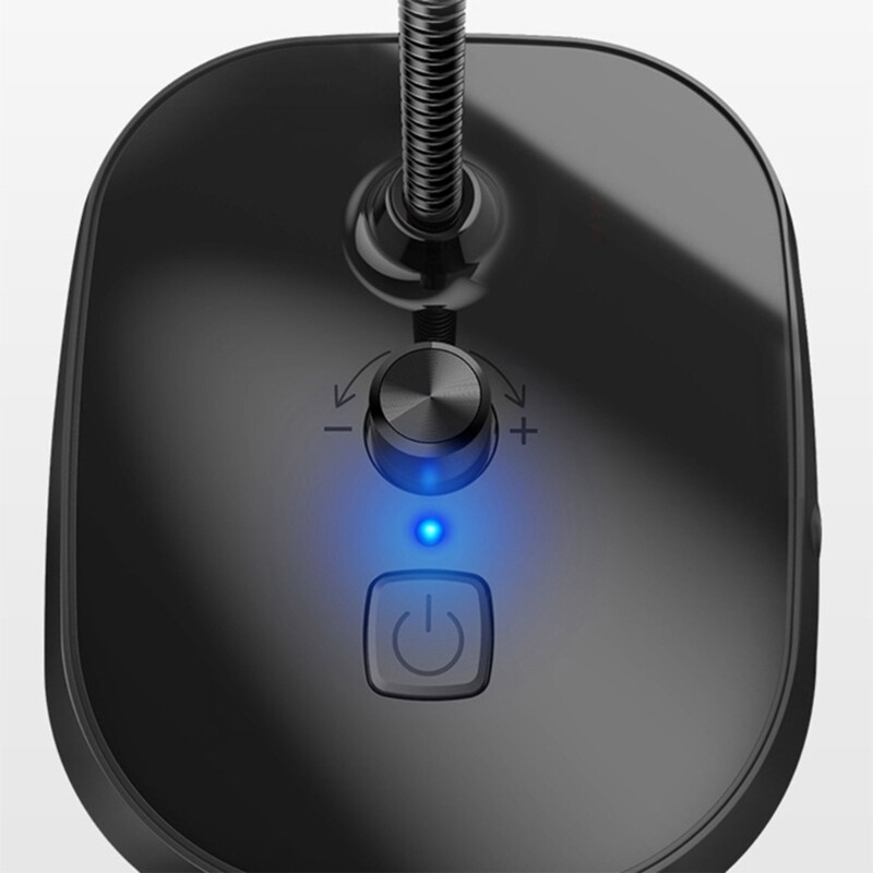 Mini Gooseneck USB Microphone Desktop Microphone for Computer Laptop PC ...