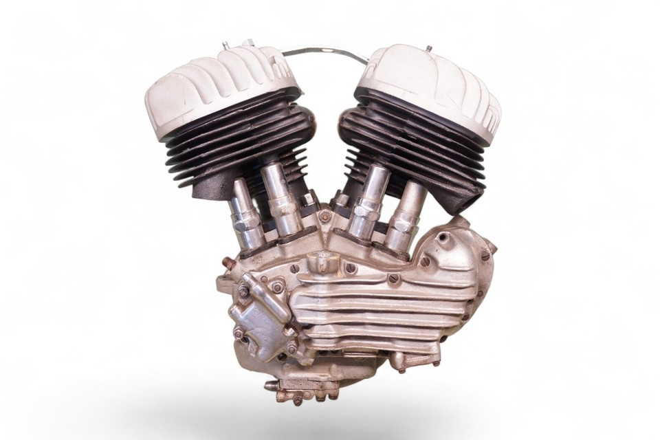 1945 Harley Solo WL WLA 45 Knucklehead Flathead G *2247 Engine Motor ...