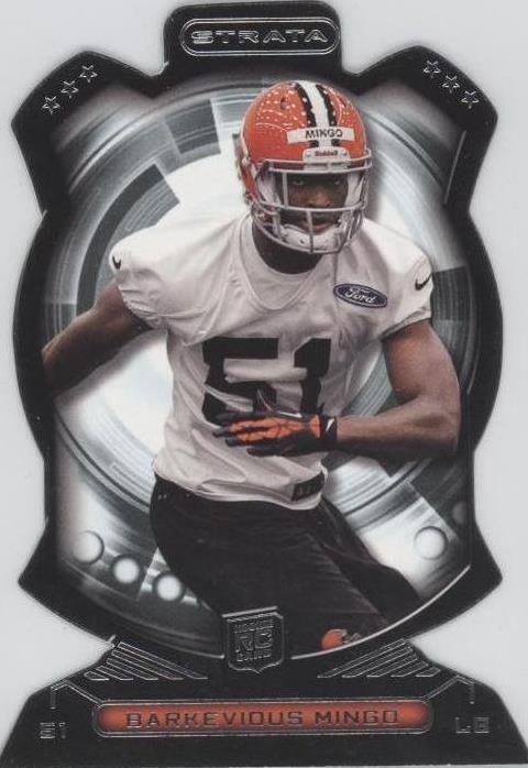 2013 Topps Strata - Rookie Die-Cuts Barkevious Mingo #RDC-BM (RC) for ...