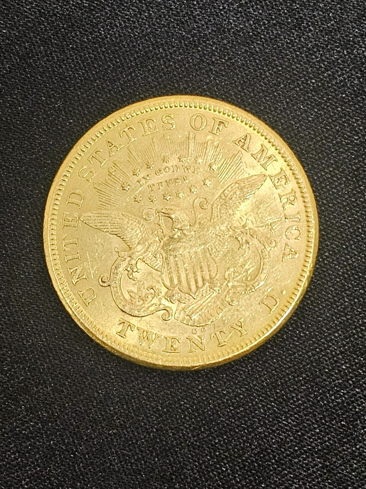 1874 CC $20 Liberty Gold Double Eagle - Carson City Gold Coin | eBay