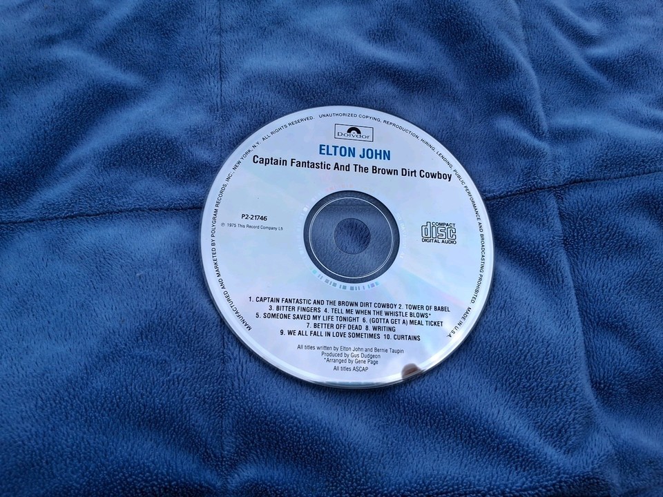 Captain Fantastic & the Brown Dirt Cowboy by John, Elton (CD, 2013) | eBay