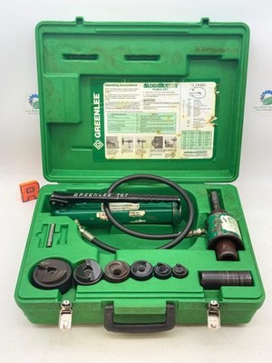 Greenlee 7306SB SlugBuster 1/2”-2” Knockout Punch and Driver Kit (Used ...