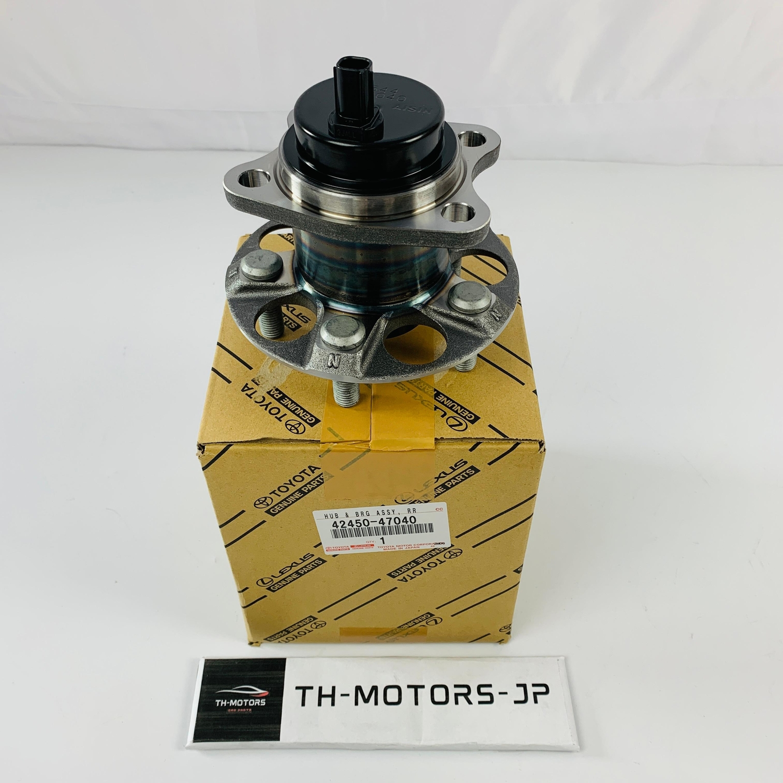 TOYOTA Genuine 2010-2015 Prius Rear Hub & Bearing Assembly 42450-47040 ...