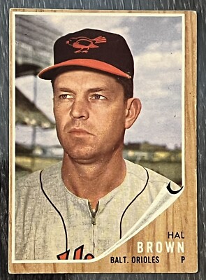 1962 Topps #488 HAL BROWN ⚾ Baltimore Orioles ⚾ FREE SHIPPING ⚾ | eBay