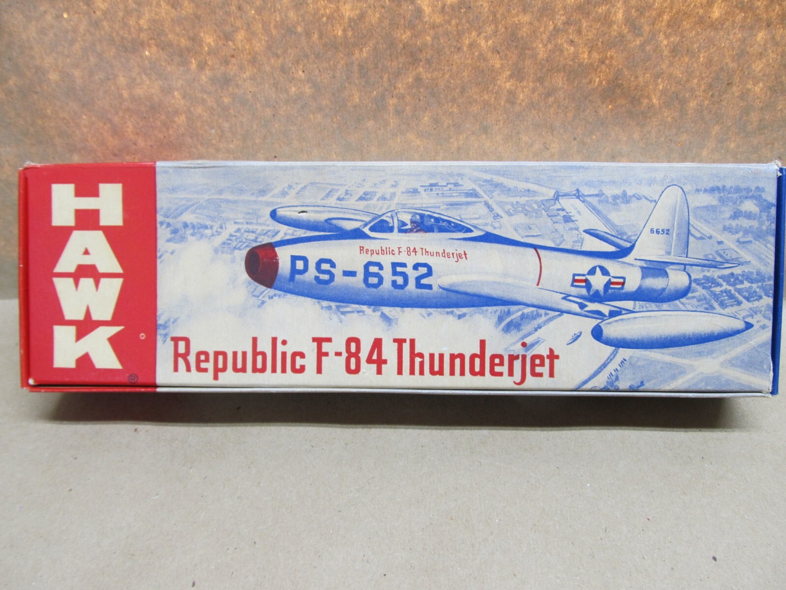 Vintage Hawk Model Co. Republic F-84 Thunderjet 1/4 Scale Model Kit ...