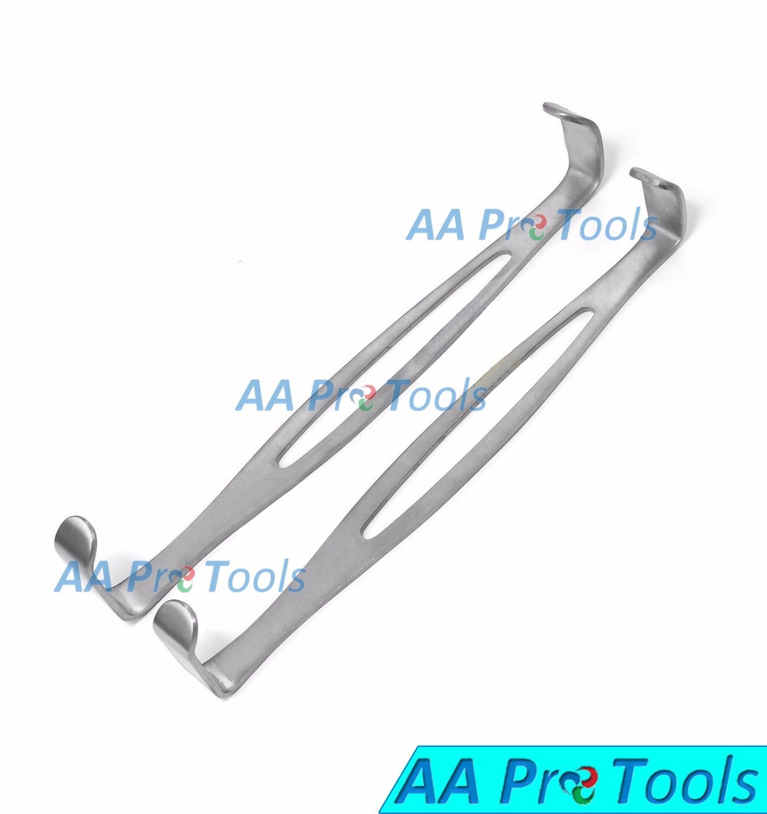 US Army Navy Retractor Veterinary Double Ended Stainless Steel 2 Pcs ...