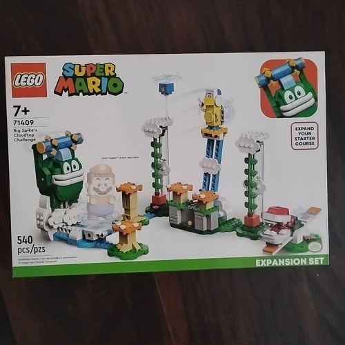 NEW Lego 71409 Super Mario Big Spike's Cloudtop Challenge Expansion Set ...