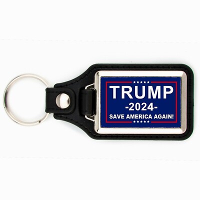 DONALD TRUMP SAVE AMERICA AGAIN 2024 KEYCHAIN KEY CHAIN RING PRESIDENT ...