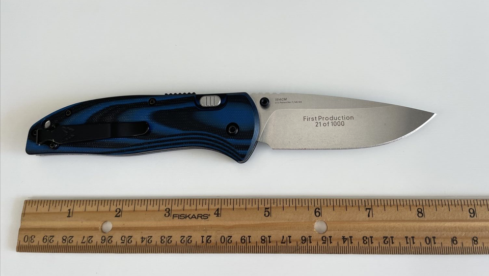 Benchmade 665 APB Assisted Folding Knife First Production 21 of 1000 ...