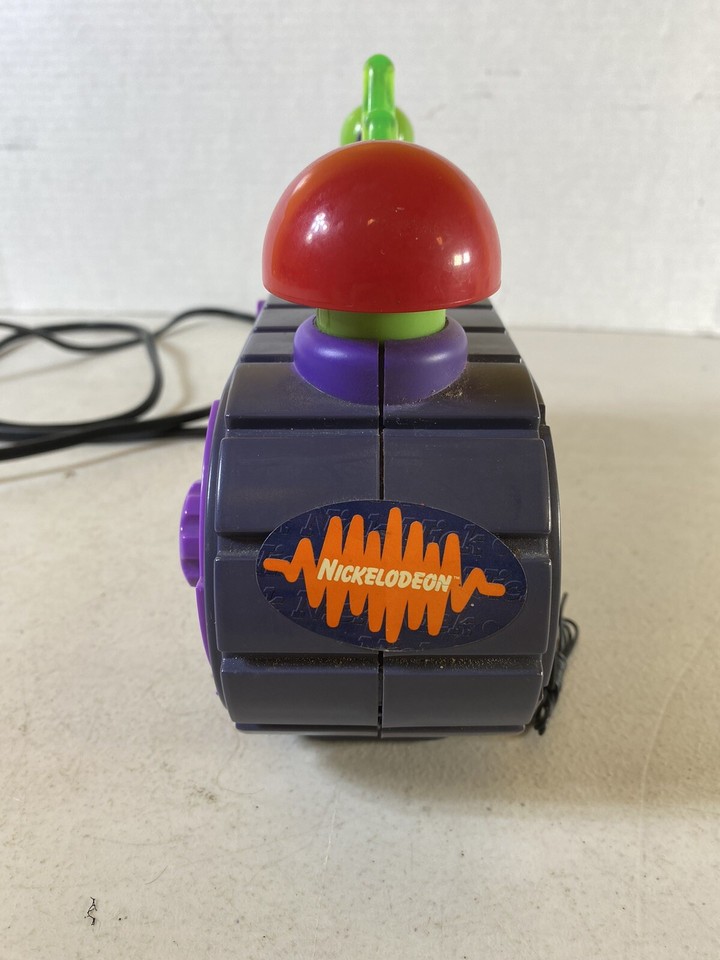 Vintage 1995 Nickelodeon Time Blaster Rise & Slime Alarm AM/FM Clock ...
