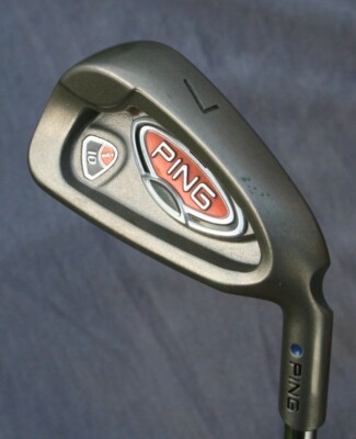 Ping i10 # 7 Iron Original Stiff Steel Shaft Blue Lie Angle | eBay