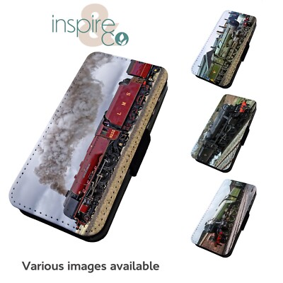 Steam Engines - Printed Faux Leather Flip Phone Case For Samsung | eBay UK