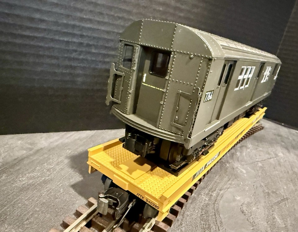 MTH MTA Flat Car With R-26 Subway Car Item No. 20-98382 | eBay