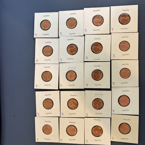 1968 S BU Lincoln One cent Lot Of 20 (68-001) | eBay