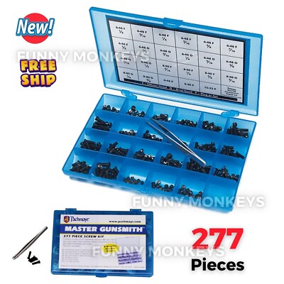Gunsmith Gunsmithing Tools Firearm Screw Kit Hunting Gun Repair Fix Set ...