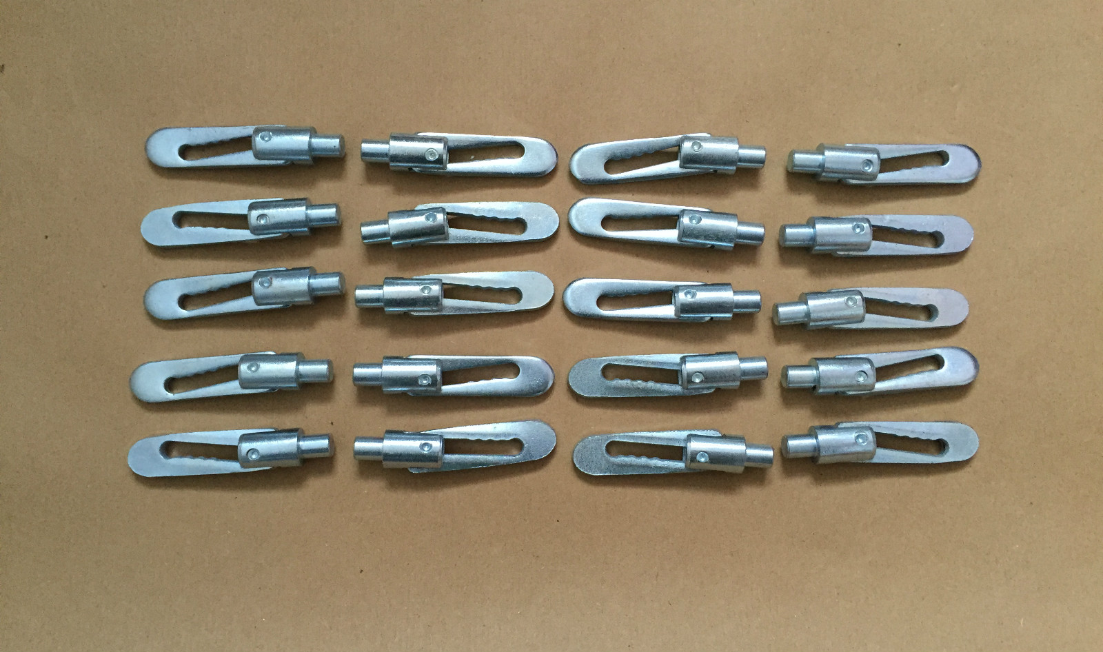 20 Antiloose AntiLuce Fastener Weld On M8 8mm Drop Lock Trailers ...