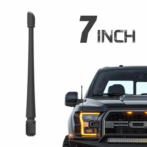 7 inch Car Antenna mast Carbon Fiber Radio AM/FM +Screw For Ford F150 ...